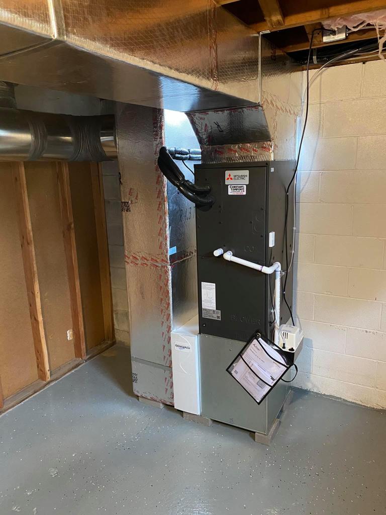 New System Installation – Constant Comfort Solutions